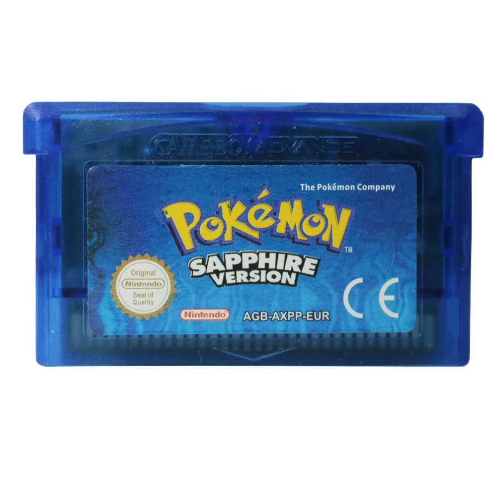 Pokemon Sapphire Cartridge