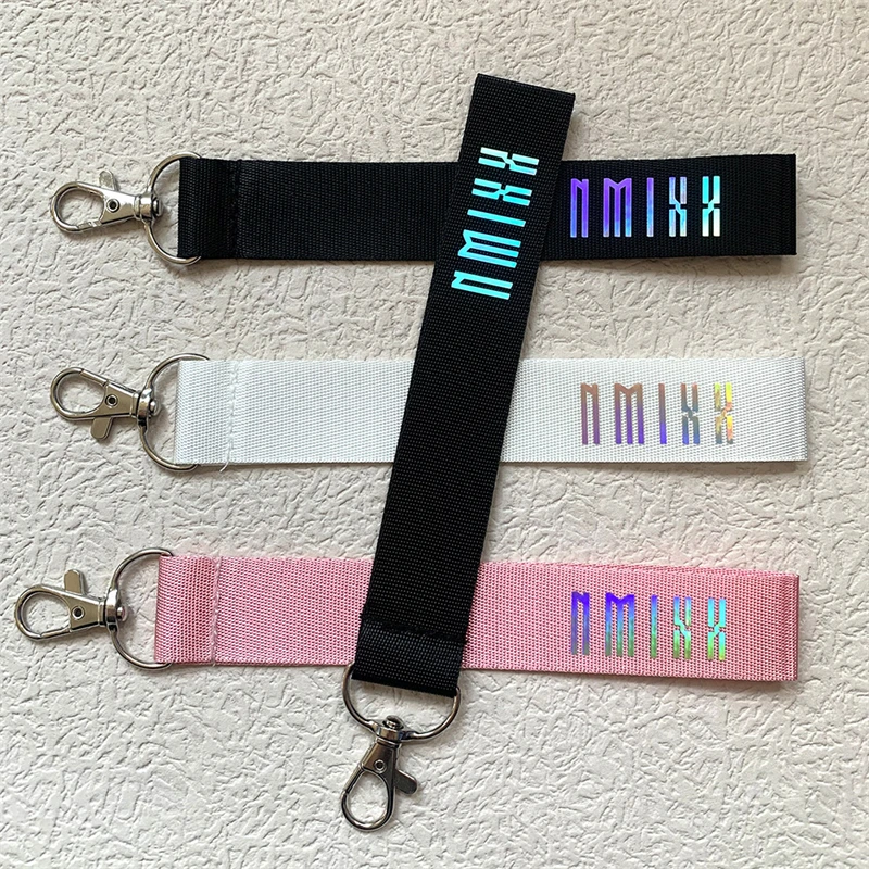 KPOP NMIXX Keychain AD MARE Album Laser Name Strip LILY HAEWON SULLYOON ...