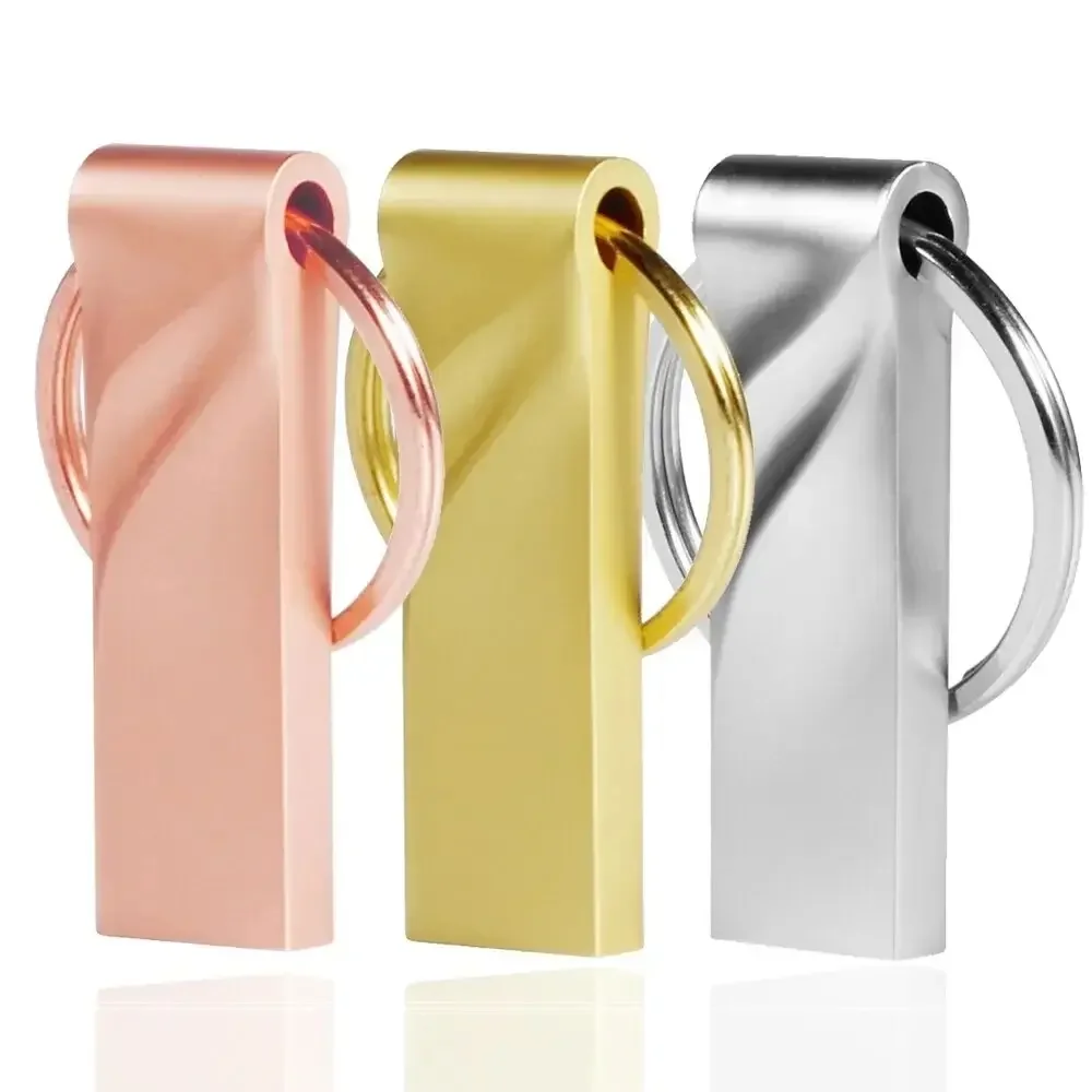 Rose-Golden-USB-Flash-Drive-64GB-High-Speed-Memory-Stick-Free-Key-Ring ...