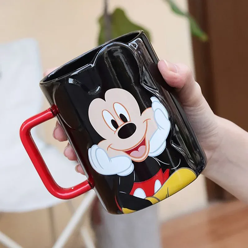 Miniso-taza-de-agua-de-cer-mica-con-dibujos-animados-de-Mickey-Mouse ...