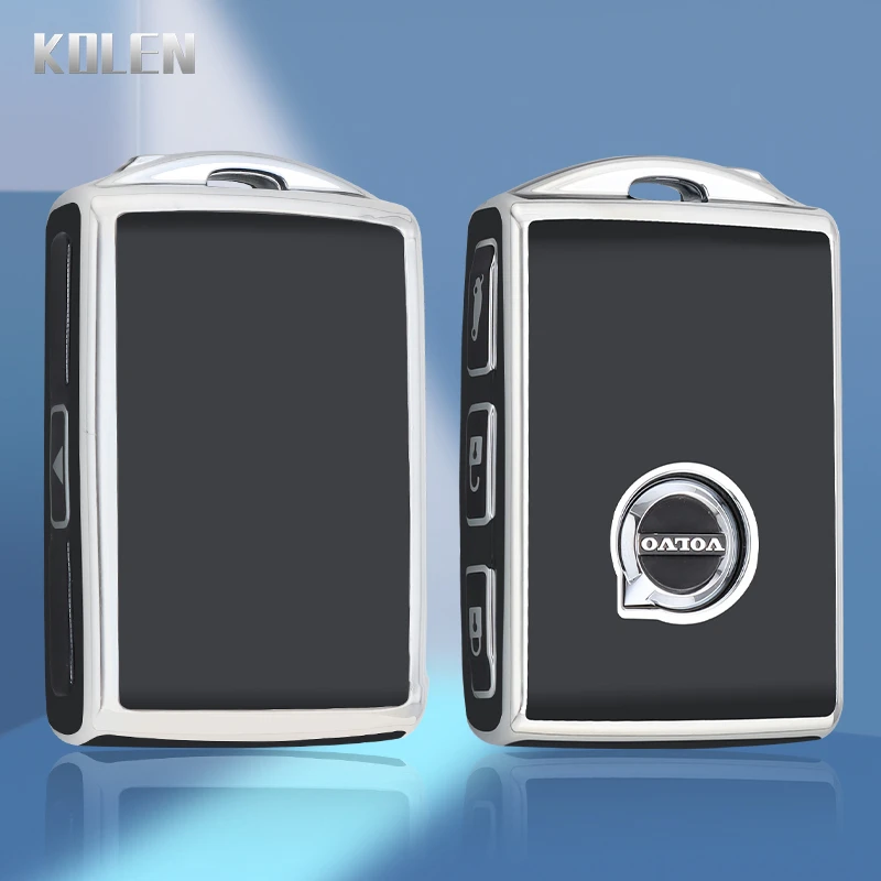 TPU Car Remote Key Case Cover Shell For Volvo S60 S90 XC40 XC60 XC90 ...