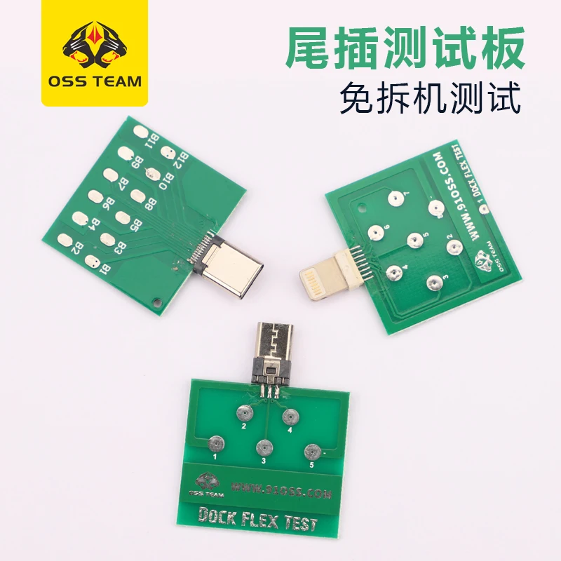 ZK30 Micro USB Dock Flex Test Board for Android IPhone U2 IC Testing ...