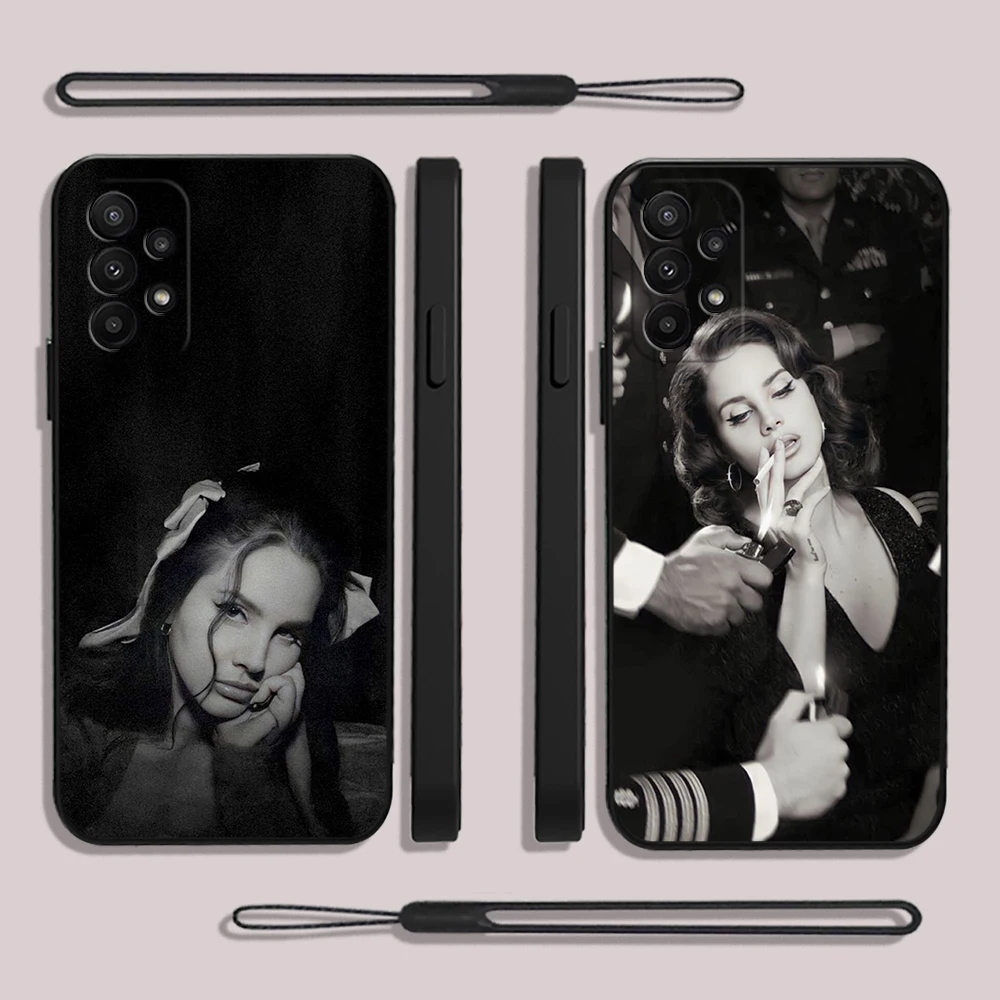 Funda de teléfono Lana Del Rey Singer para Samsung Galaxy S24, S23, S22 ...