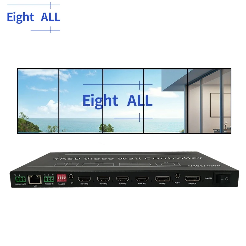4K-Video-Wall-Controller-6-Ways-TV-Processor-Large-Screen-Splicer-2x3 ...