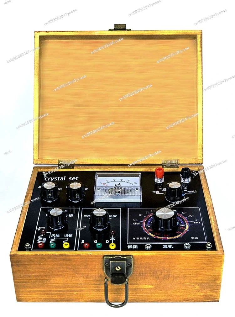For Ham Radio Enthusiasts.Crystal Radio Medium Shortwave Multifunction ...