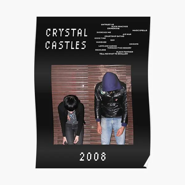 Crystal Castles 2008 Poster Mural Art Painting Room Home Decor Modern ...