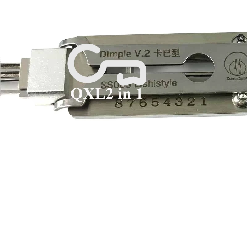 1PCS Locksmith LiShi 2 in 1 SS005 Dimple KABA Type Style Lock 2 in 1 ...