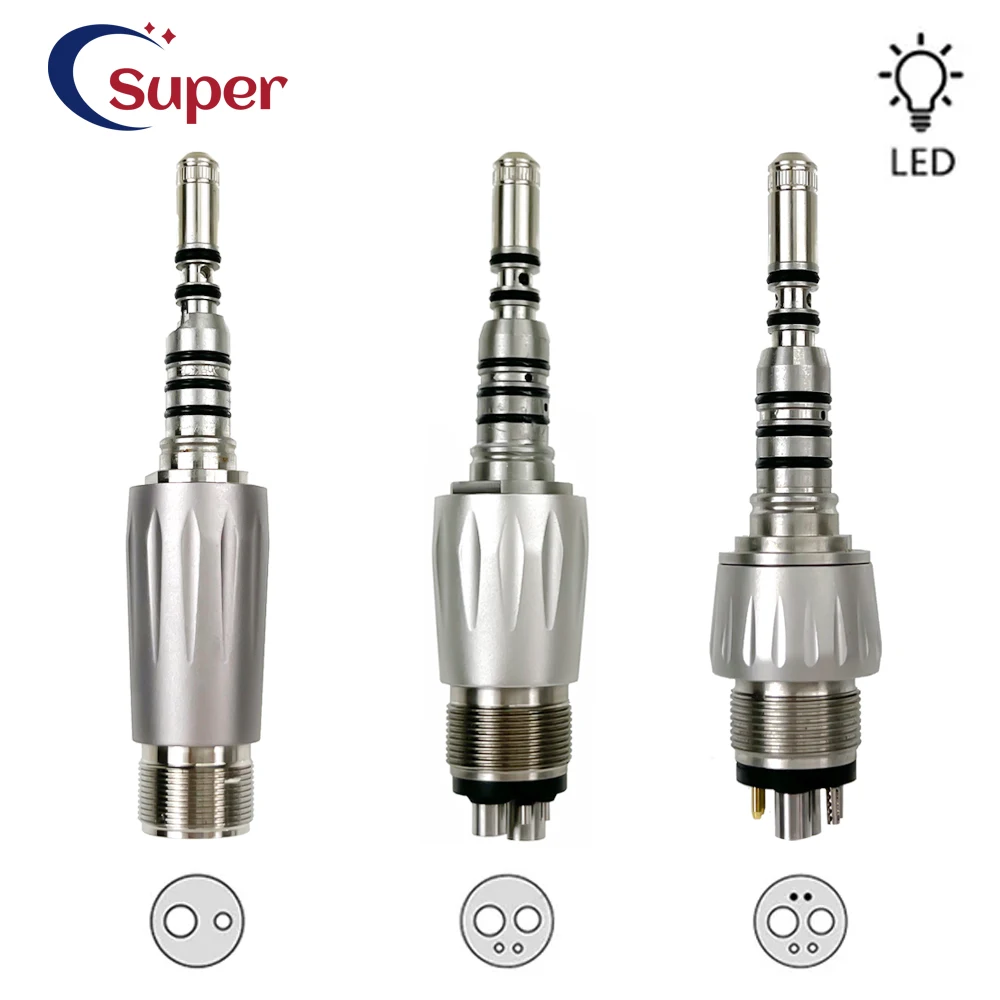 Dental Handpiece Quick Coupler Swivel Coupling 2hole 4hole 6hole For KV ...