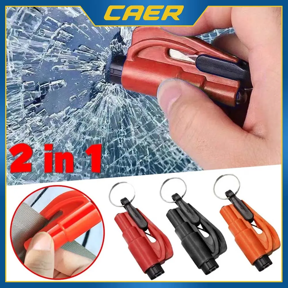 2-in-1-Car-Safety-Emergency-Hammer-Auto-Glass-Window-Breaker-Keychain ...