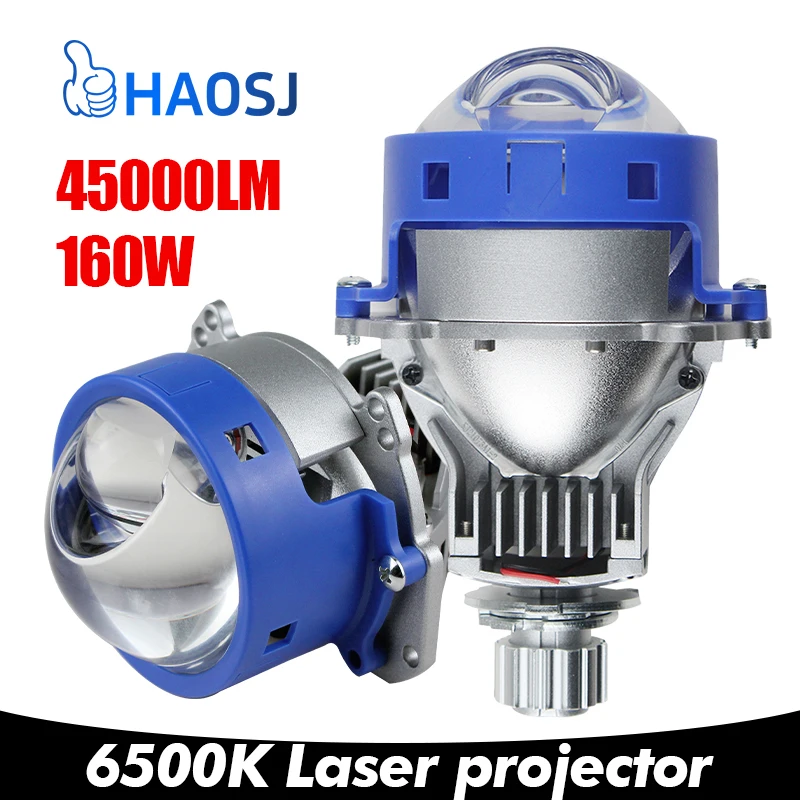 HAOSJ-2pcs-CANBUS-P70-Led-Laser-Projector-Lens-Bi-Led-Projector ...