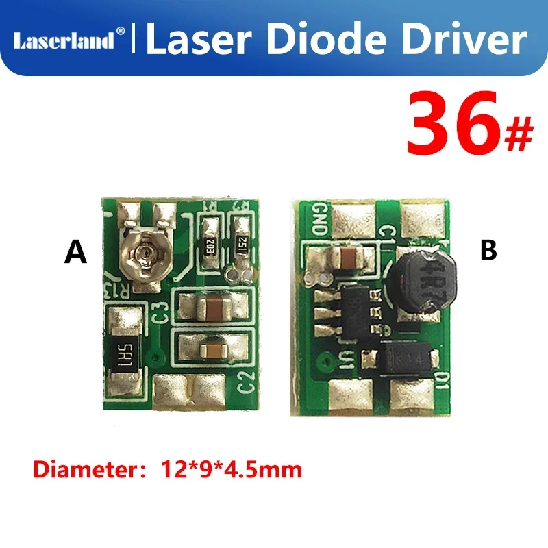 2-7-5V-405-520nm-Violet-Blue-Green-Laser-Diode-Driver-Circuit-Board ...