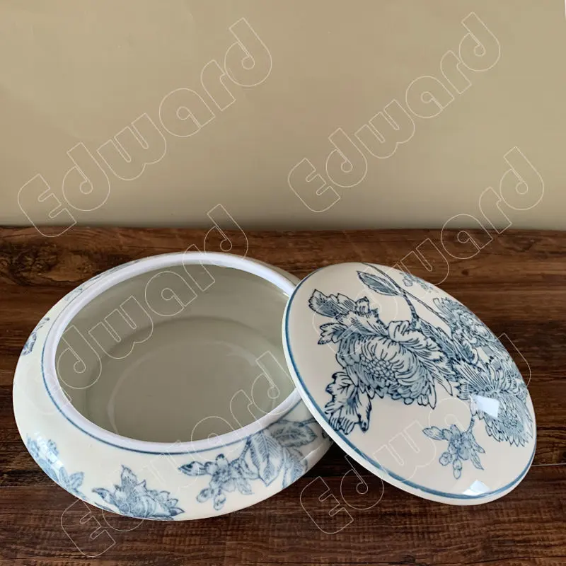 Blue-and-White-Ceramic-Food-Storage-Containers-Classic-Pattern-Rouge ...