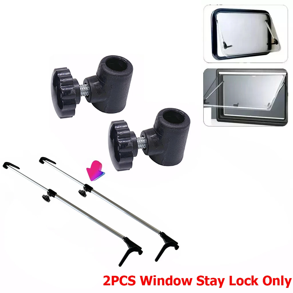 2/5PCS Black Polyplastic Window Stay Lock Knob For Caravan Window ...