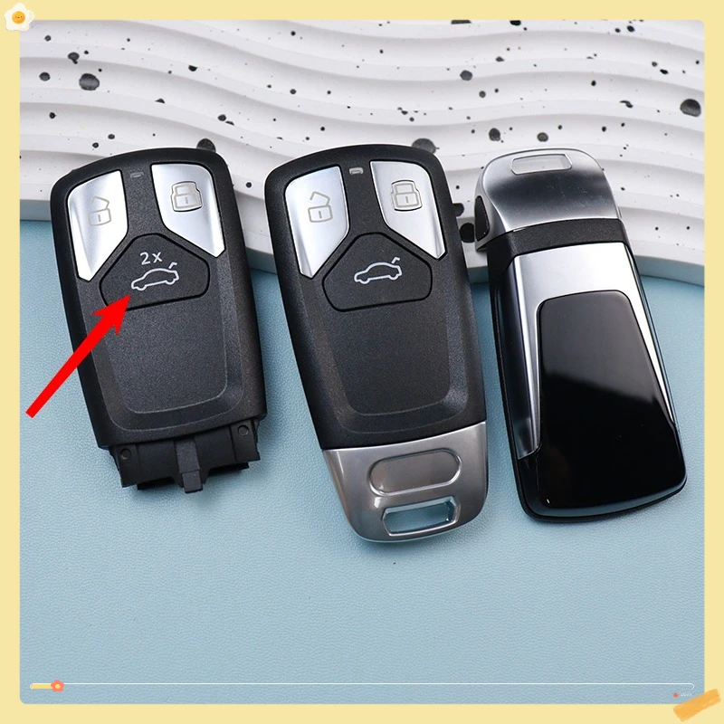 3/4 Buttons Car Key Fob Shell Case Housing for Audi TT A4 A5 Q5 Q7 S5 ...