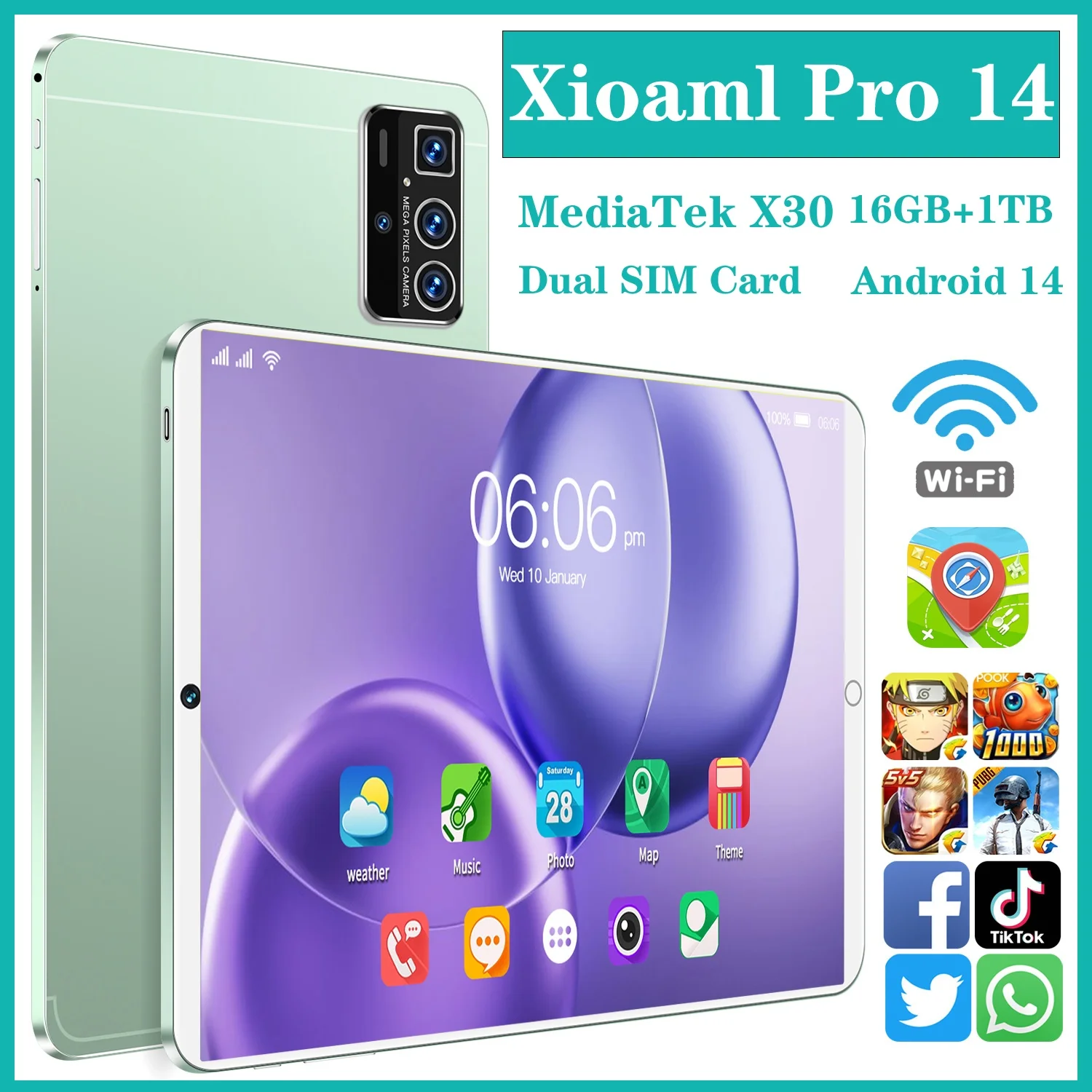 Tableta-Pad-Pro-14-versi-n-Global-dispositivo-con-Android-13-12-16GB ...