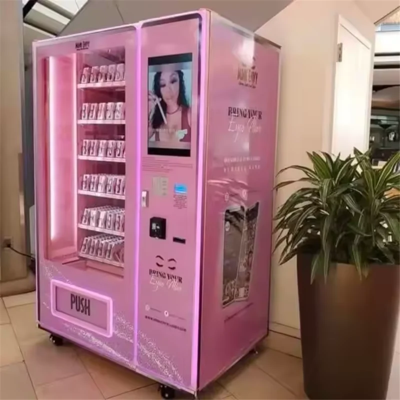 Custom-Sticker-Cosmetics-Eyelash-Hair-False-Lash-Vending-Machine ...