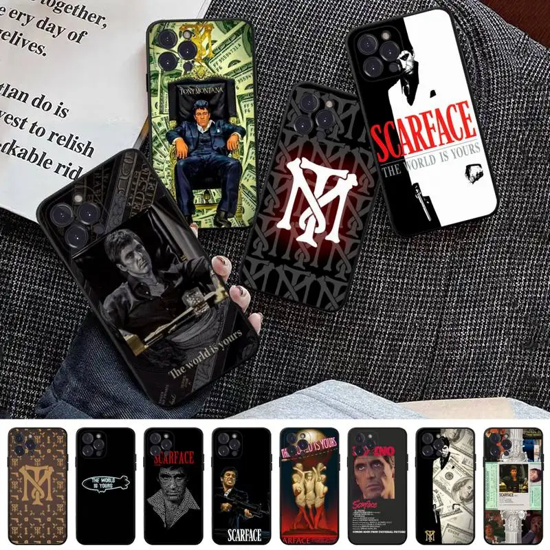 Scarface-1983-Film-Al-Pacino-Movie-Phone-Case-for-iphone-14-13-12-11 ...