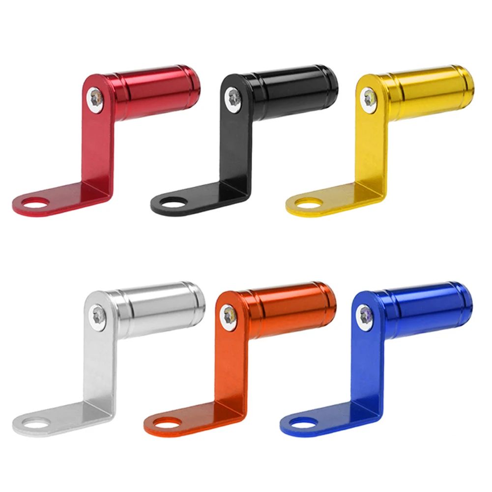 Motorcycle Rearview Mirror Mount Extender Bracket Clamp Bar Handlebar ...