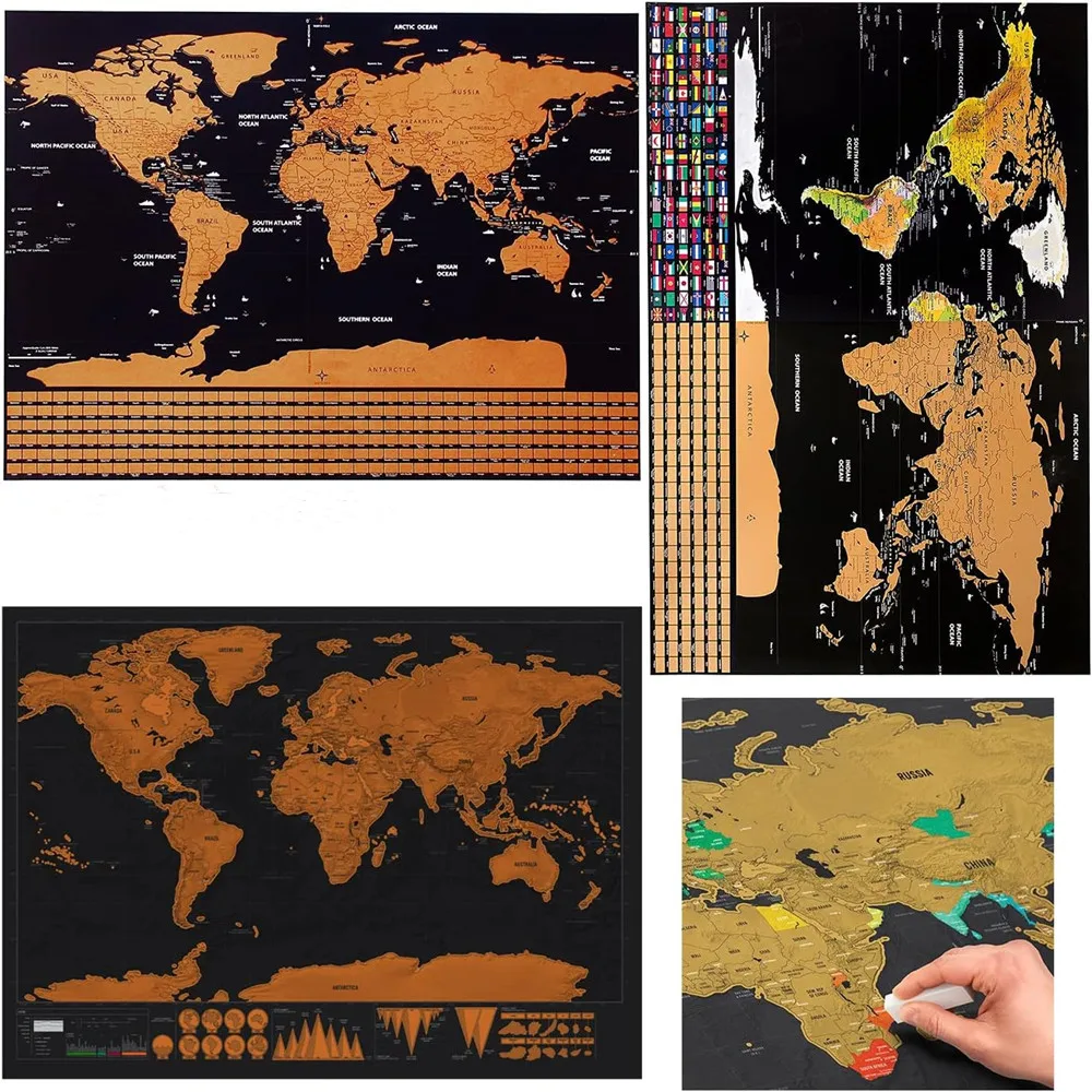 Deluxe-Scratch-off-Travel-Map-with-Flags-Biggest-Cities-Capitals ...