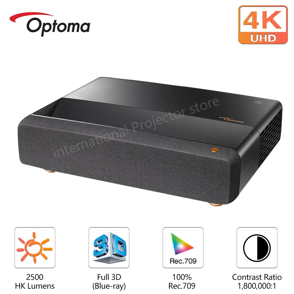 Optoma-A1-Pro-4K-LED-Projector-Untral-Short-Focus-Support-Blue-ray-3D ...