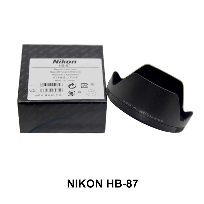 Original Lens Hood Nikon HB 87 HB87 para Z 24 70mm F/2.8S 24 70f2.8 ...