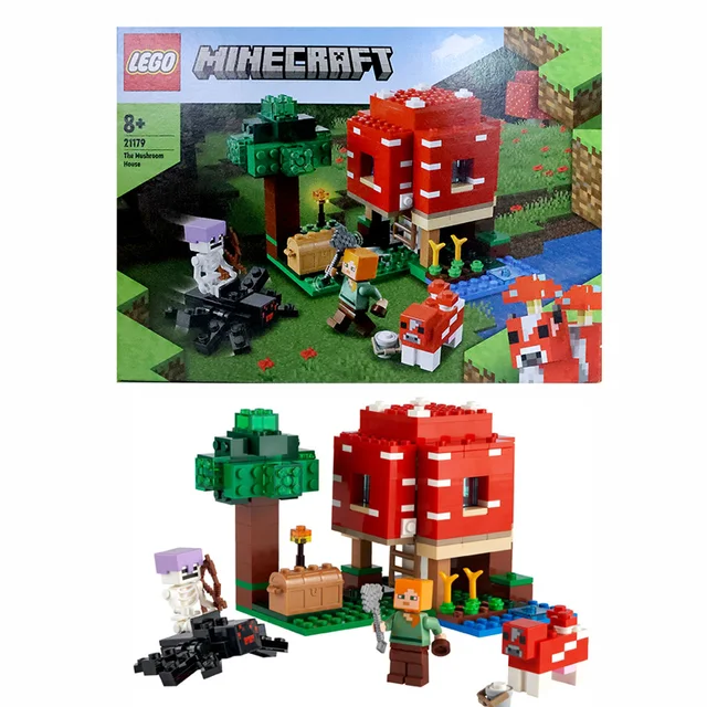 Baby Mushroom Minecraft LEGO Minecraft The Mushroom House Set,