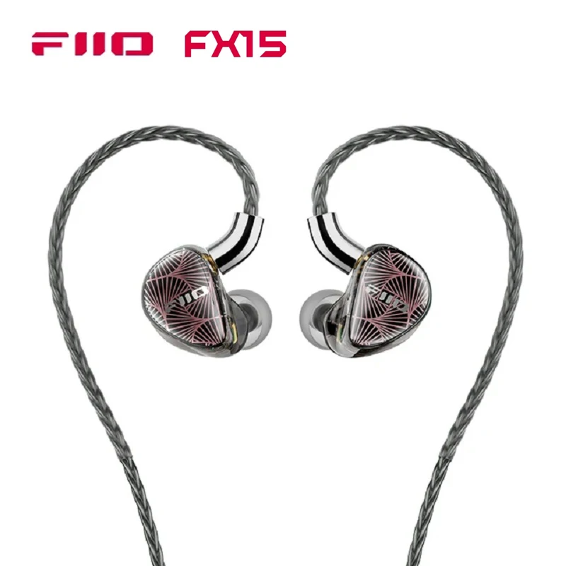 FiiO-FX15-HiFi-In-Ear-Earphone-4EST-1DD-1BA-Tribrid-Drivers-Earbuds ...