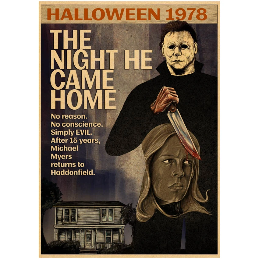 Halloween 1978 Michael Myers Poster