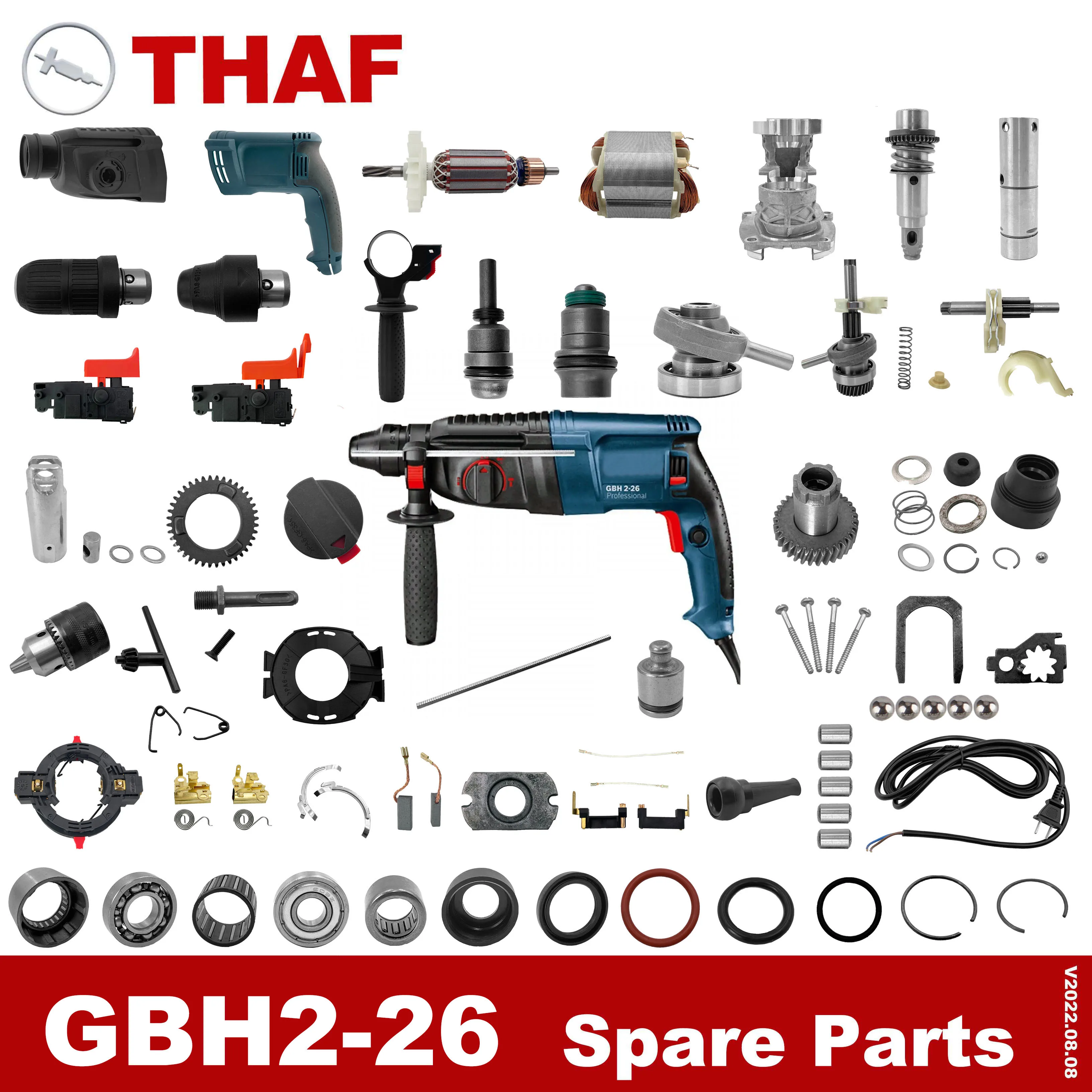 Bosch Hammer Drill Parts