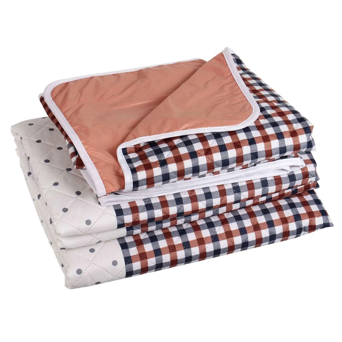 3 Type 7 Size Washable Incontinence Bed Pad Reusable Absorbent Wetting ...