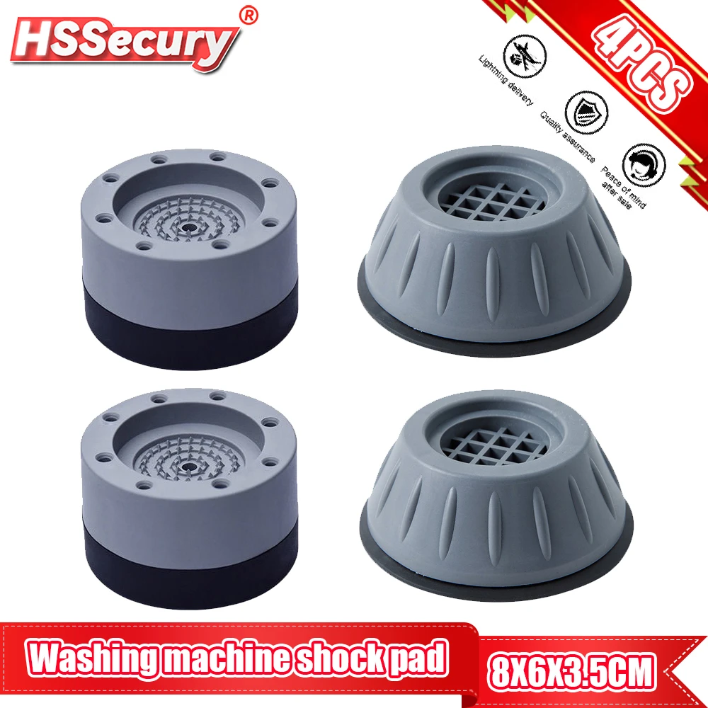 1/2/4Pcs Anti Vibration Feet Pads Rubber Legs Slipstop Silent Skid ...