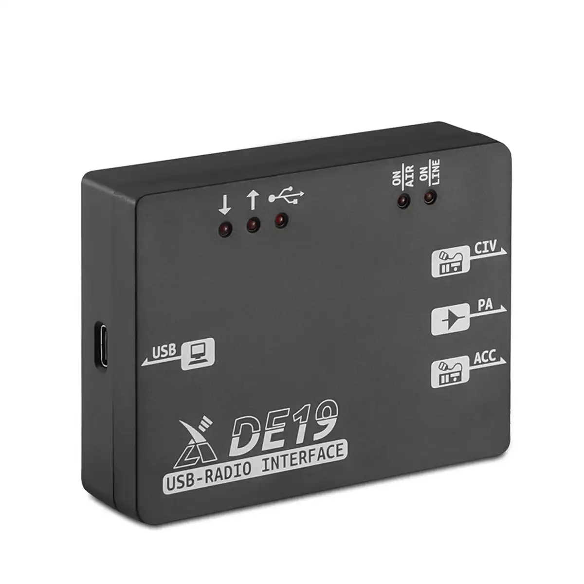 Xiegu-DE-19-DE19-External-Expansion-Adapter-USB-Radio-interface-CIV-PA ...