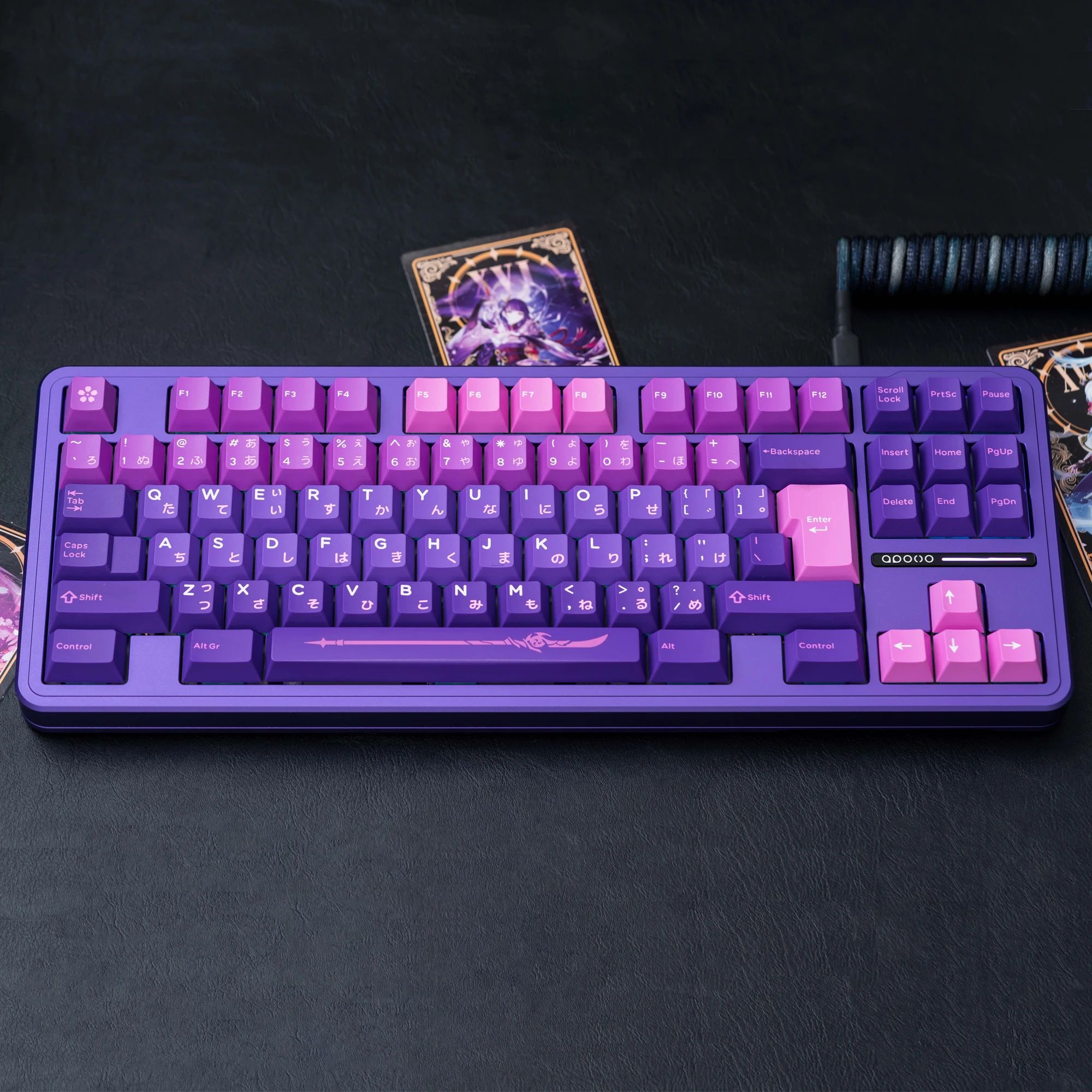 Domikey-x-tinta-gi-inazuma-cereja-perfil-keycap-roxo-rosa-para-teclado-87-104-xd64-xd68.jpg