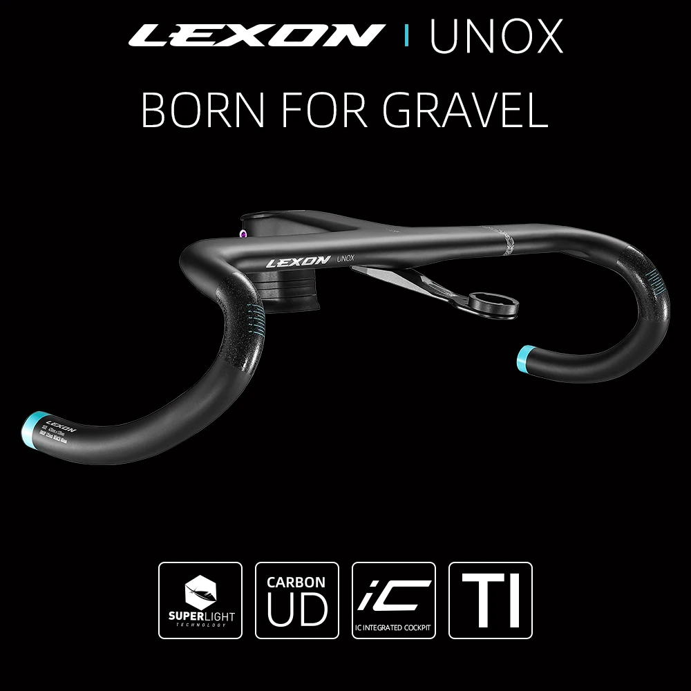LEXON-UNOX-Road-Bike-Handlebar-Integrated-Carbon-T1000-372g-Ultra-light ...