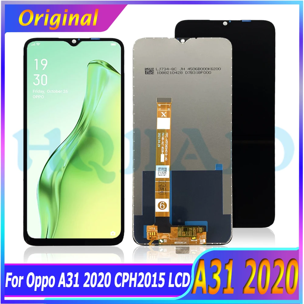 6.5'' Original For OPPO A31 2020 CPH2015 CPH2073 CPH2081 CPH2029 ...