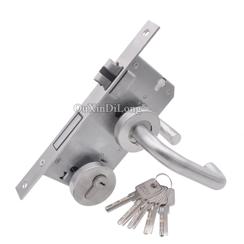 European-Mortise-Door-Lock-Set-Heavy-Spring-Bearing-Silent-Door-Lock ...