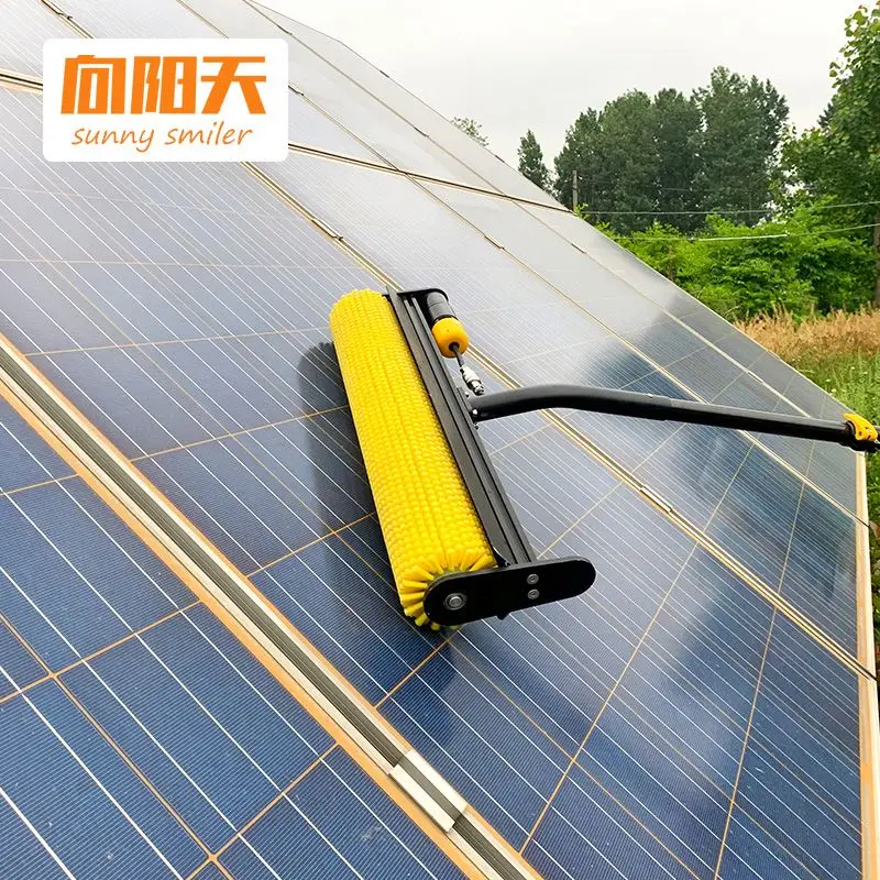 Sunny-smiler-cepillo-autom-tico-para-limpieza-de-Panel-Solar-cepillo-de ...