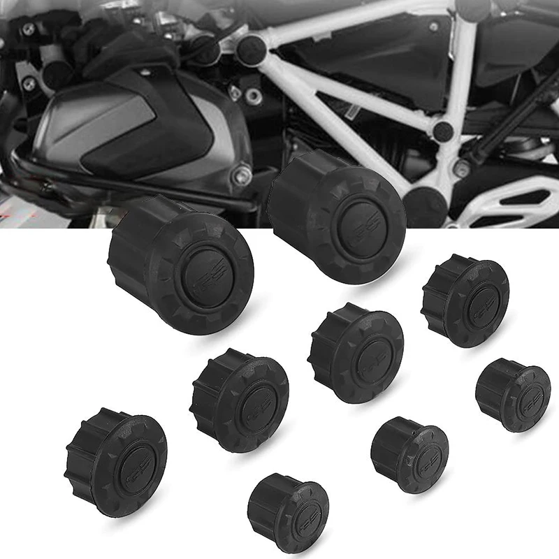 Motorcycle Frame Hole Caps Cover Plug For BMW R1200GS R 1200 GS LC ...