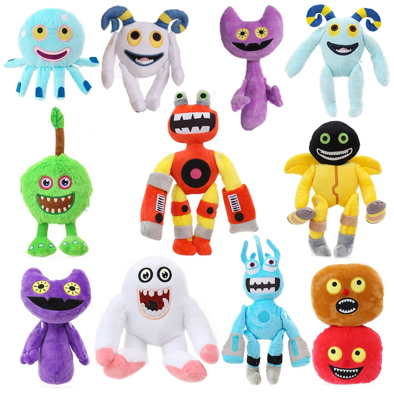 Juego My Singing Monsters muñeco de peluche, juguete de peluche Wubbox ...