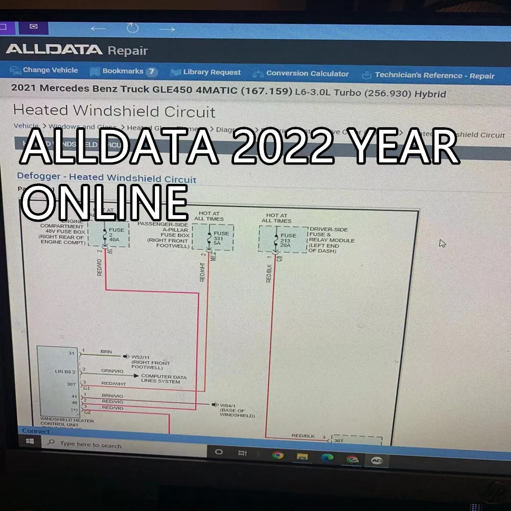 Newest Alldata Repair Online Software 2022 Year All Data For Cars And ...