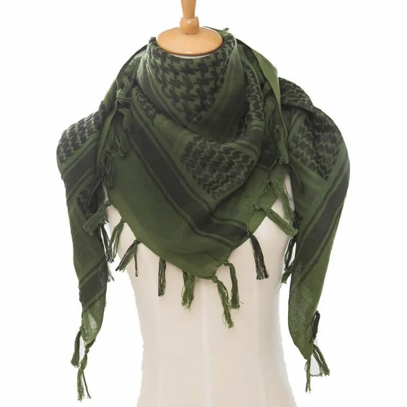 charpe-en-coton-paissi-de-randonn-e-en-plein-air-charpe-militaire-arabe ...