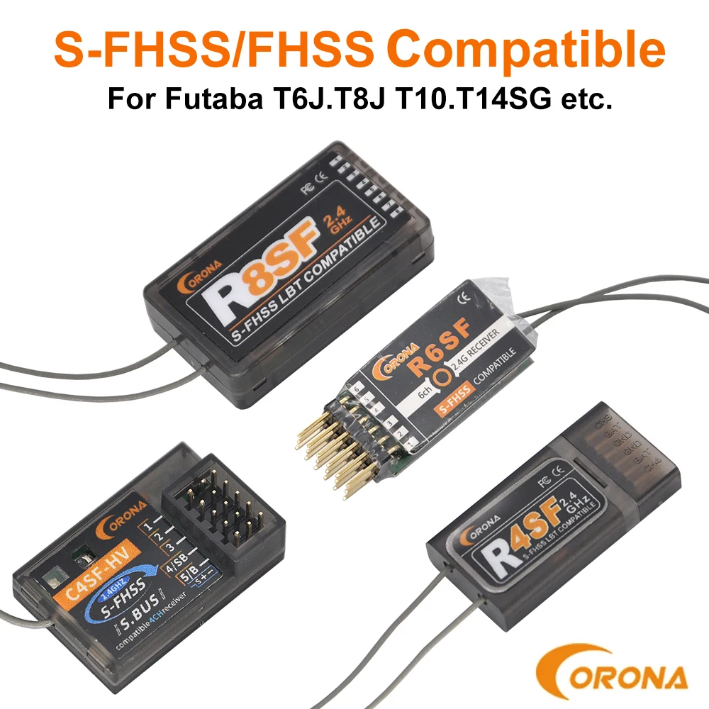 Corona-R4SF-R6SF-R8SF-C4SF-S-FHSS-r-cepteur-FHSS-compatible-FUTABA-S ...