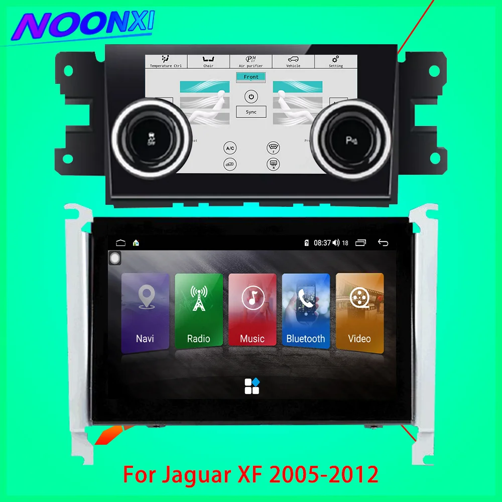 For-Jaguar-XF-X250-2007-2015-Air-Conditioner-Panel-Display-And-Car ...