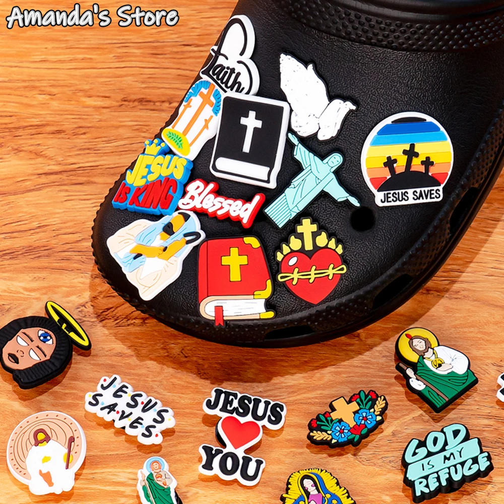 1pcs-PVC-Religious-Jesus-Clog-Shoe-Charms-Holy-Bible-Shoe-Decorations ...