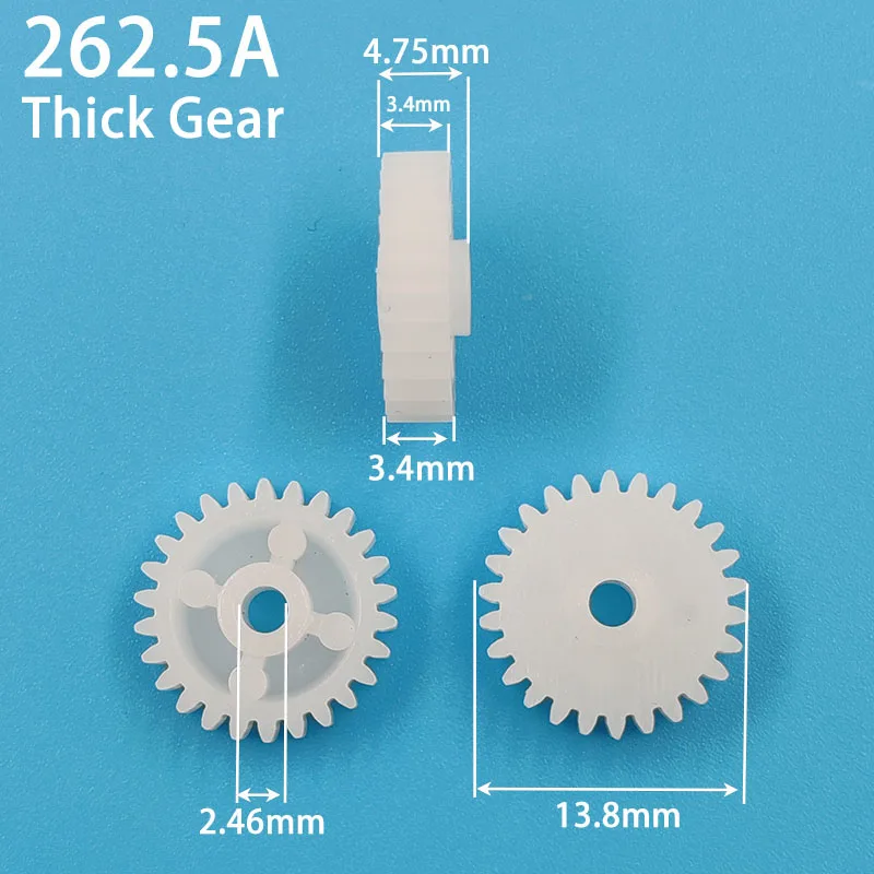 262-5A-Thick-0-5M-Gear-Modulus-0-5-26-Tooth-Plastic-Gear-Disc-Motor ...