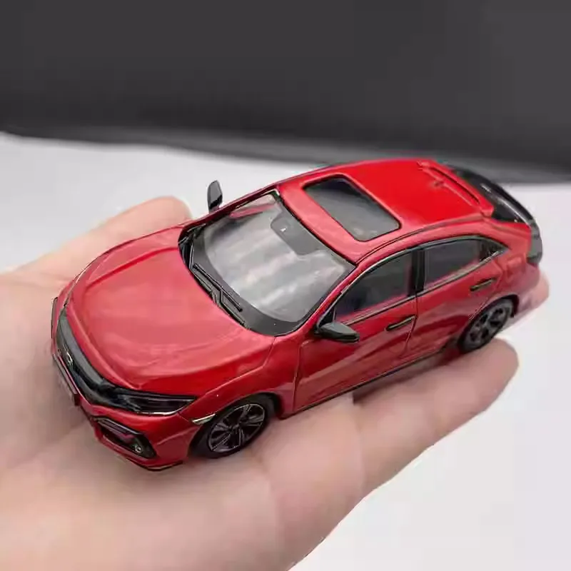 1-43-Scale-Honda-Civic-Hatchback-2023-Red-Diecast-Model-Car-Collection.jpg