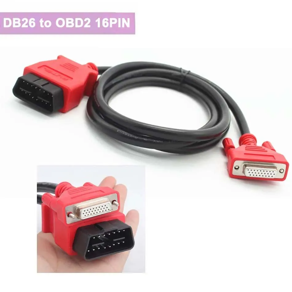 Conector-DB26-a-OBD2-Cable-de-16-pines-para-Autel-MaxiSYS-Pro-MS906-908 ...