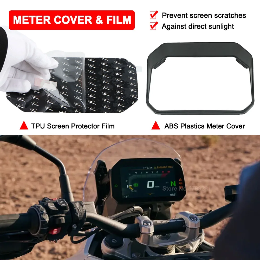 For-BMW-R1300GS-2024-Motorcycle-Instrument-Hat-Sun-Visor-Meter-Cover ...