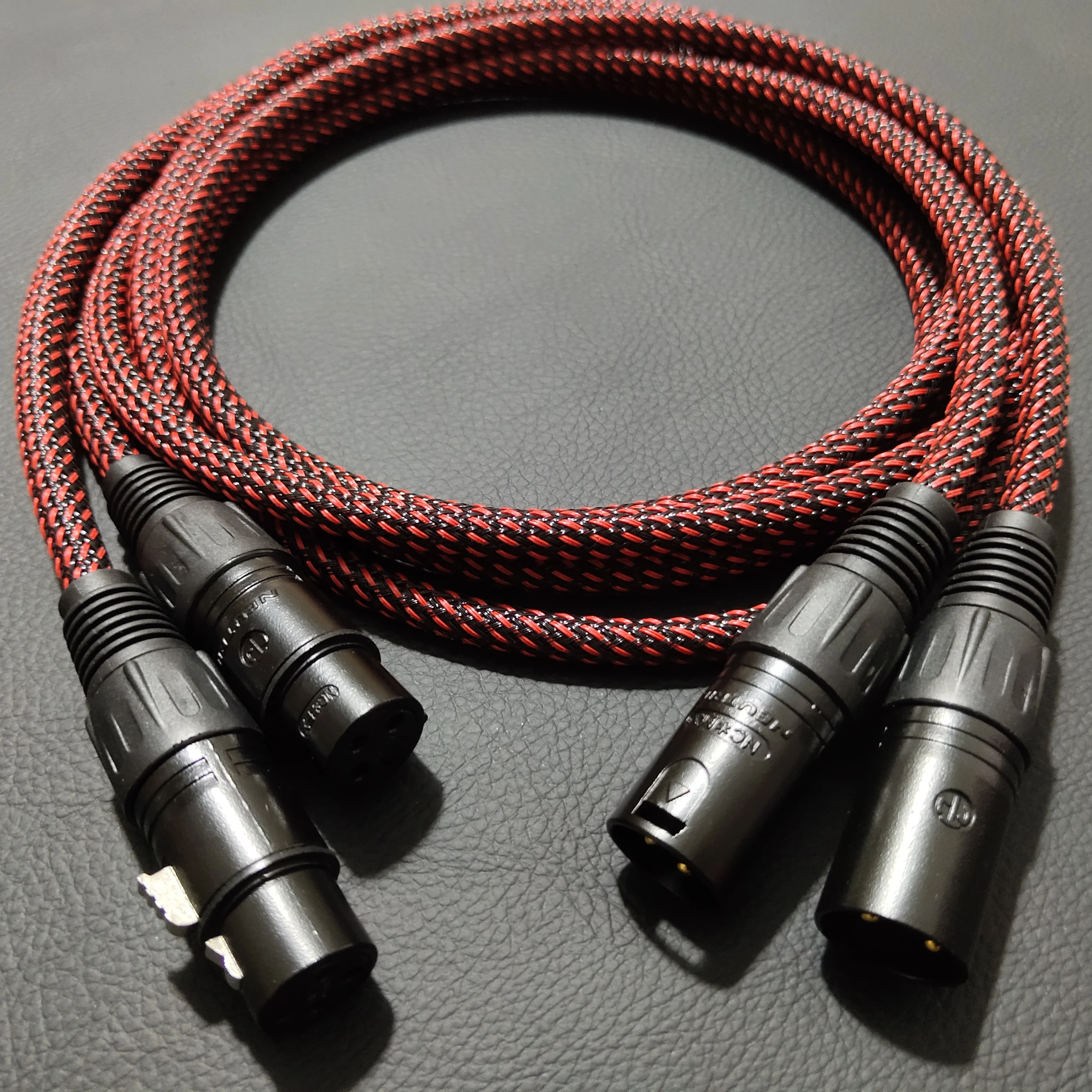 HiFi-NEUTRIK-3-pin-XLR-audio-cable-OFC-conductor-Audiophile-balance ...