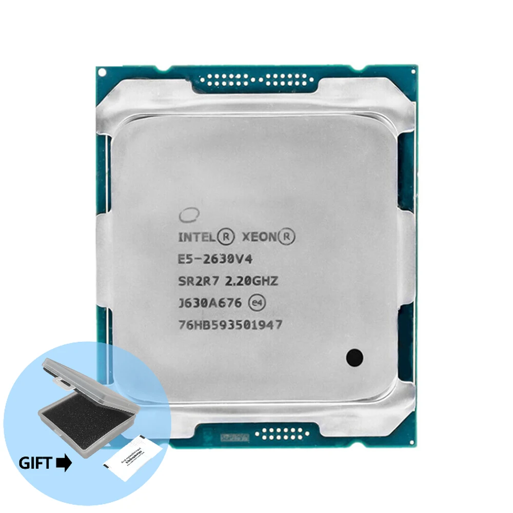 Intel Xeon E5 2630 V4 E5 2630V4 Processor SR2R7 2.2GHz 10 Cores 25M LGA ...